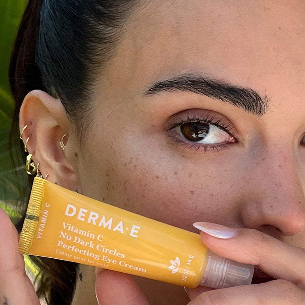 Vitamin C Eye Cream No Dark Circles Perfecting Formula DERMA E