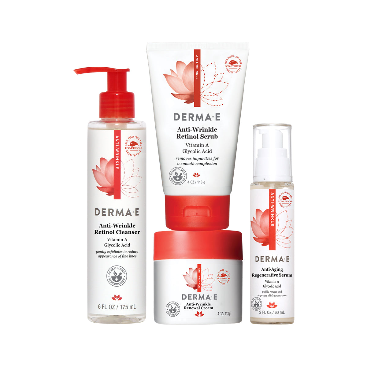 Anti Wrinkle Skincare Set | DERMA E