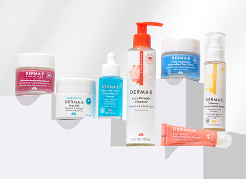 DERMA E's Best Selling Skin Care Products for a Healthy, Glowing Skin