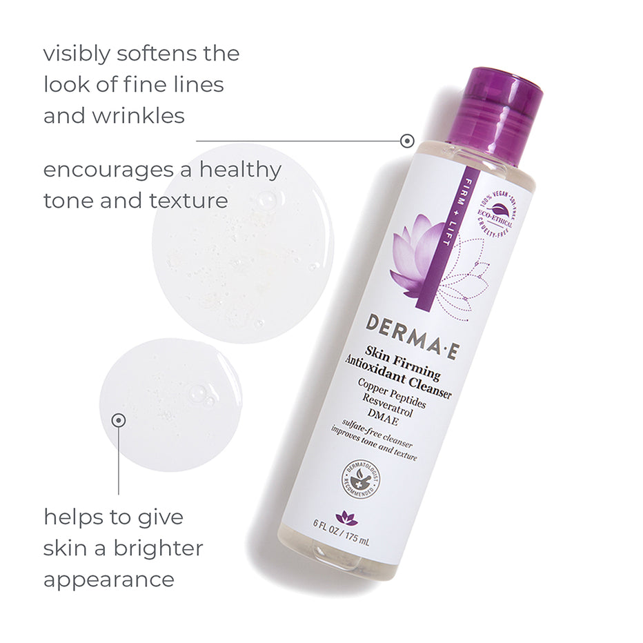 Skin Firming Antioxidant Cleanser – DERMA E