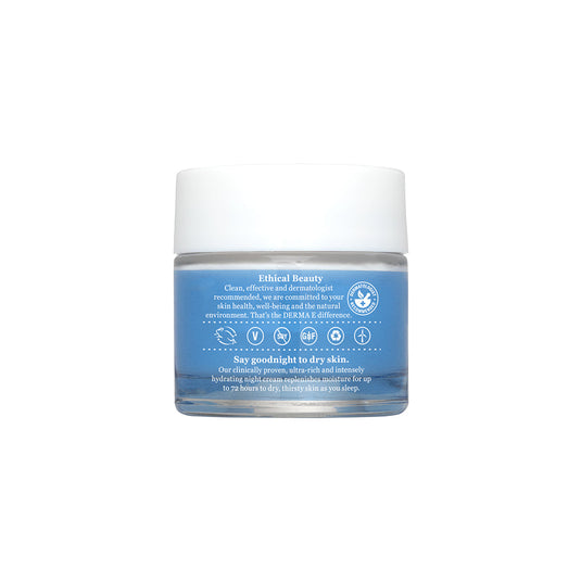 Hydrating Night Cream with Hyaluronic Acid | DERMA E