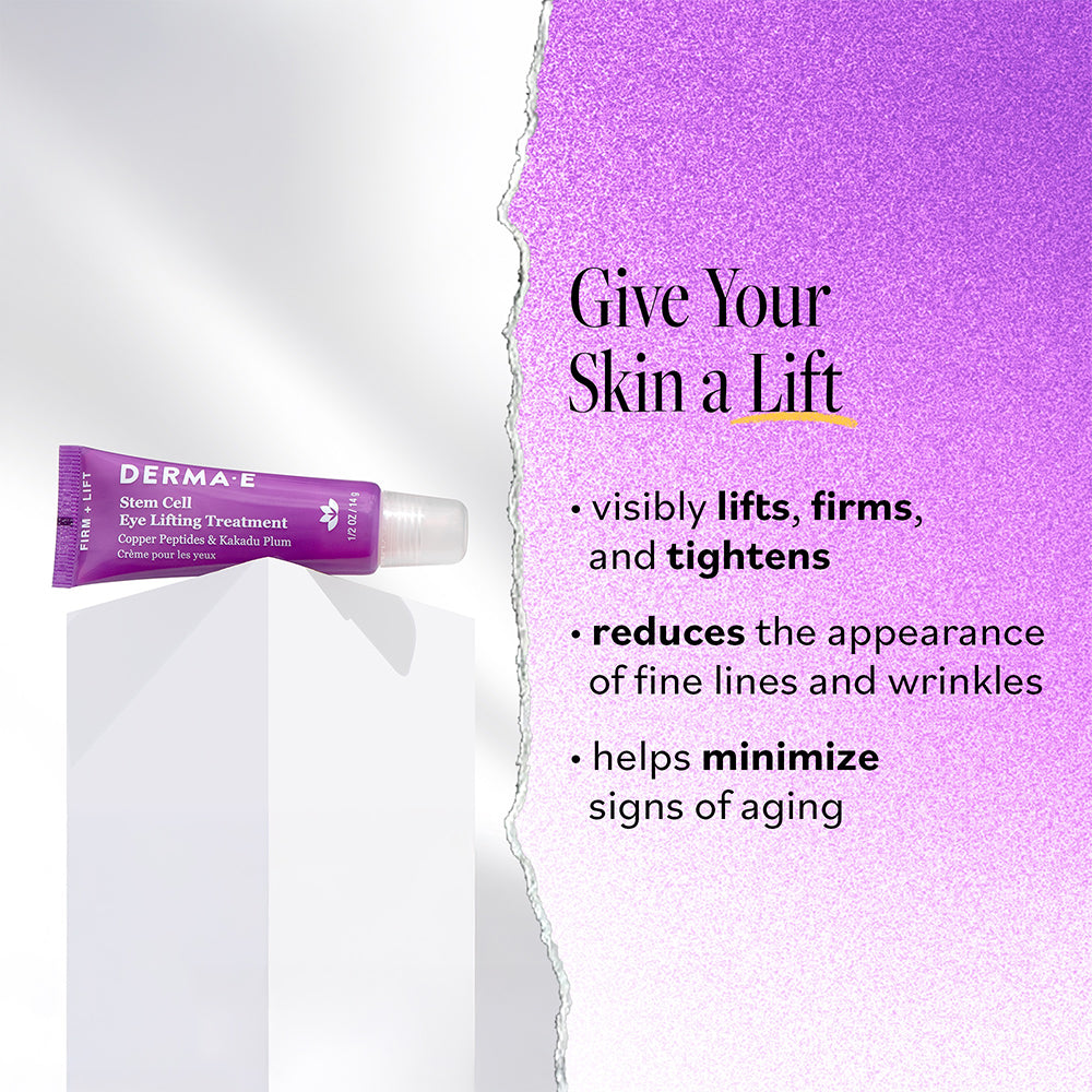 Stem Cell Lifting Eye Treatment | Firm, Lift & Tighten Eye Area – DERMA E