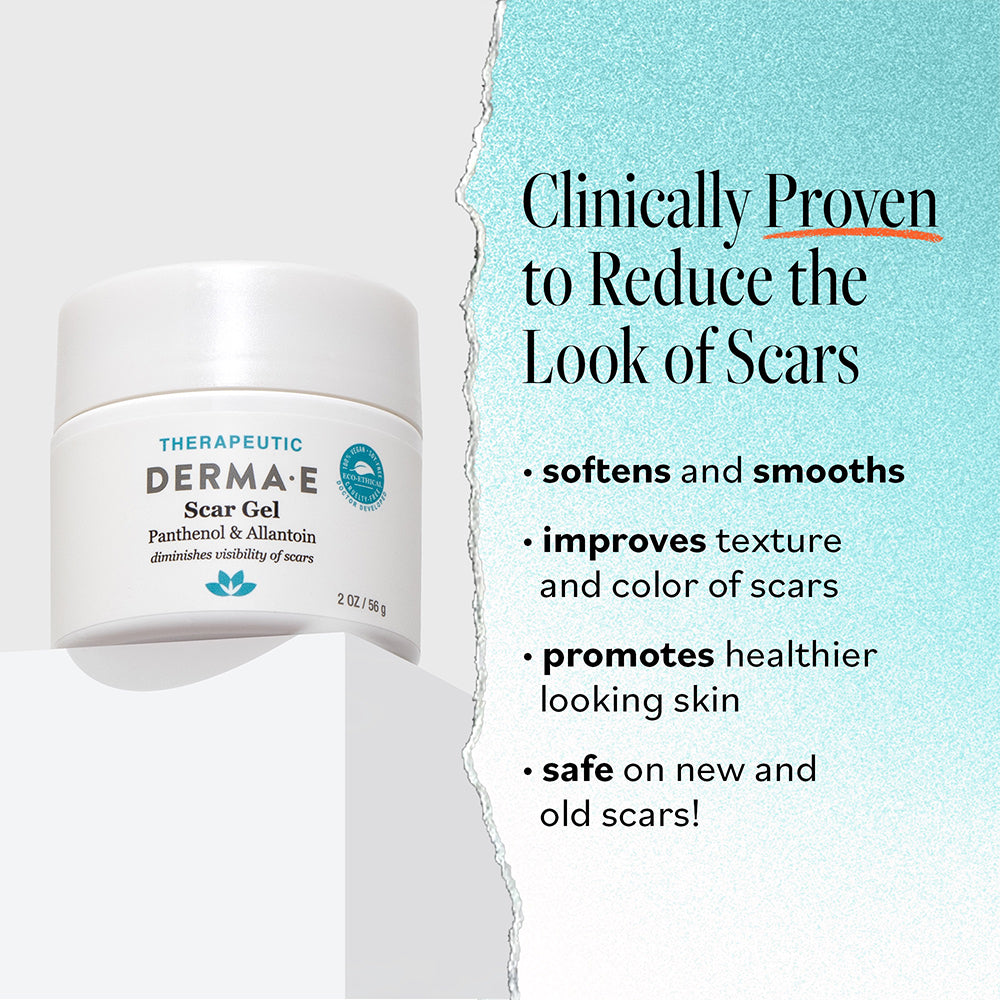DERMA E Scar Gel | Safely Reduces Appearance of New & Old Scars