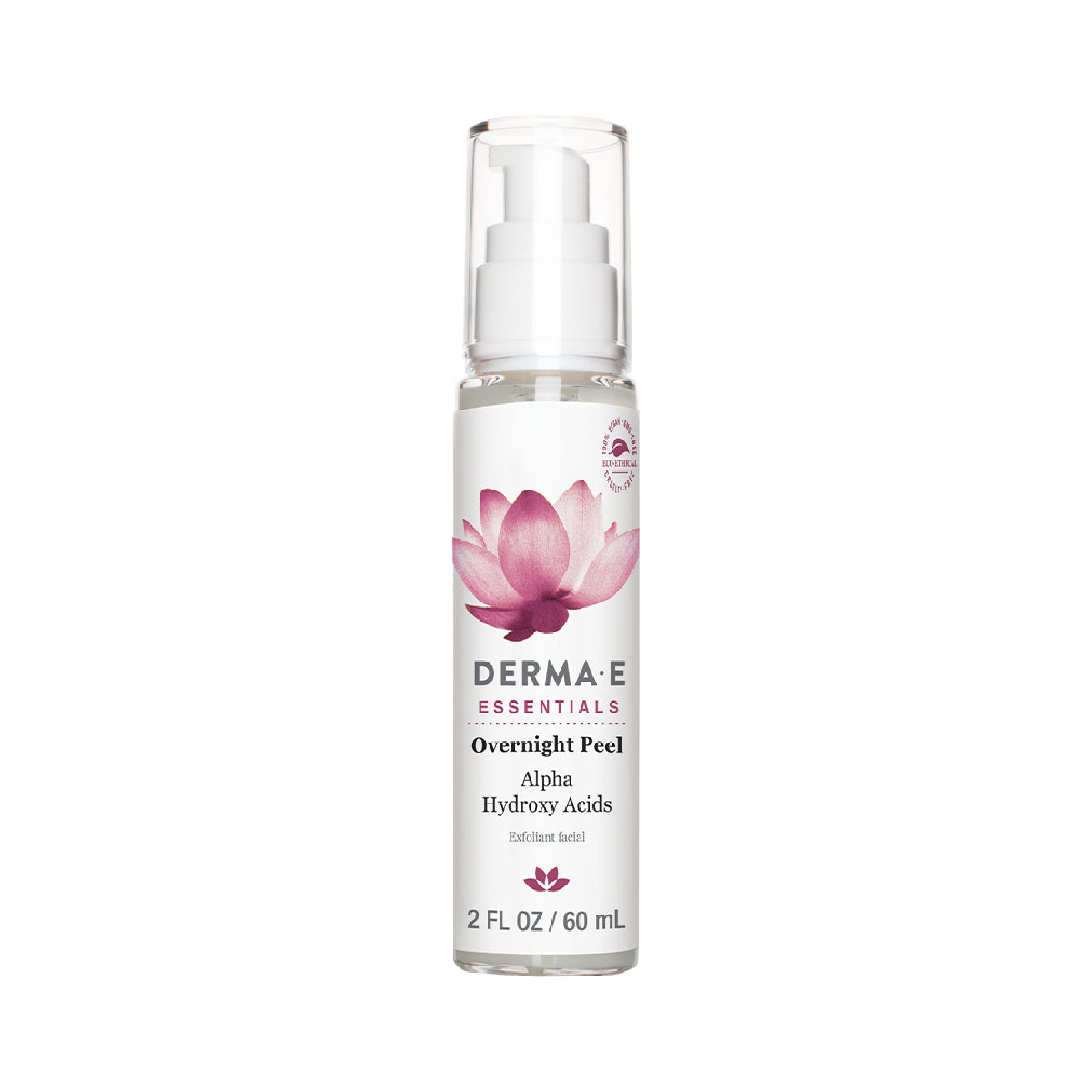 DERMA E Overnight Peel • AHA Peel & Exfoliator | DERMA E