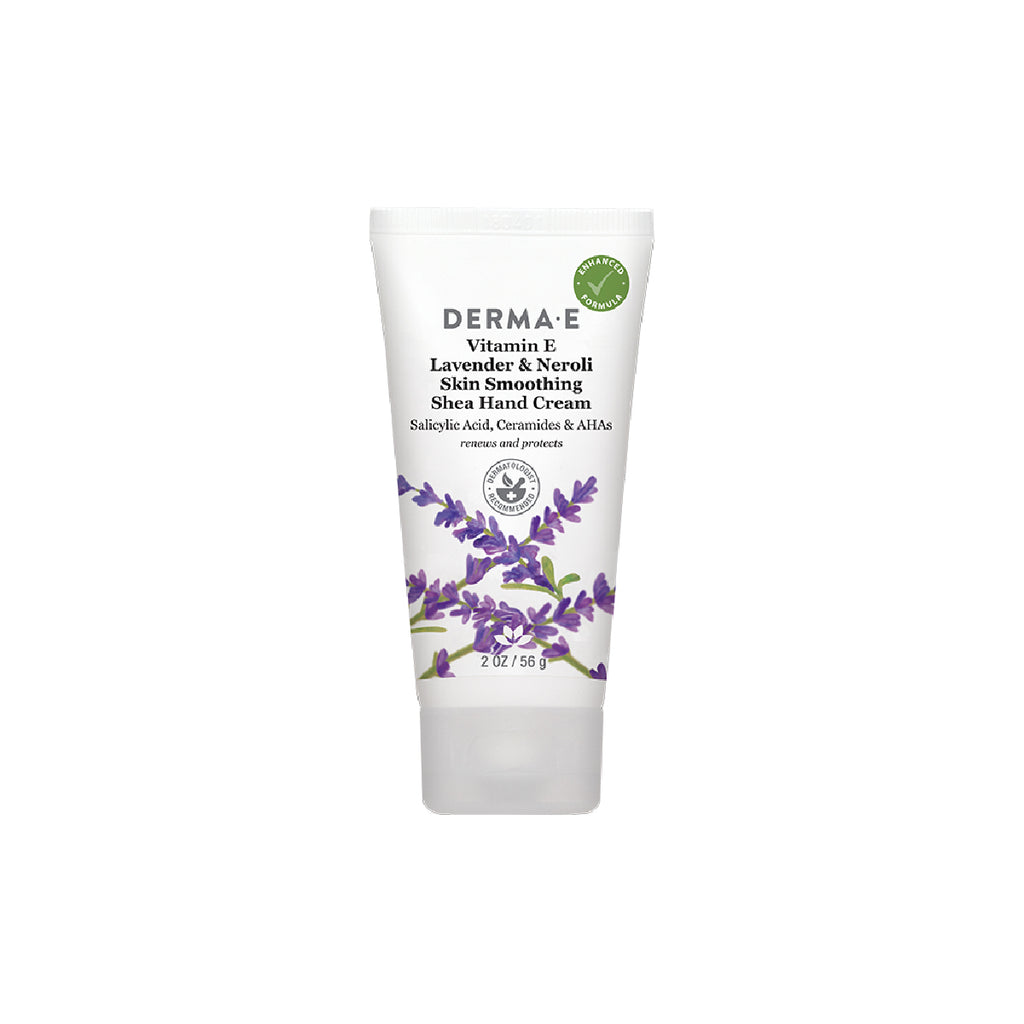 Vitamin E Lavender & Neroli Skin Smoothing Shea Hand Cream – DERMA E
