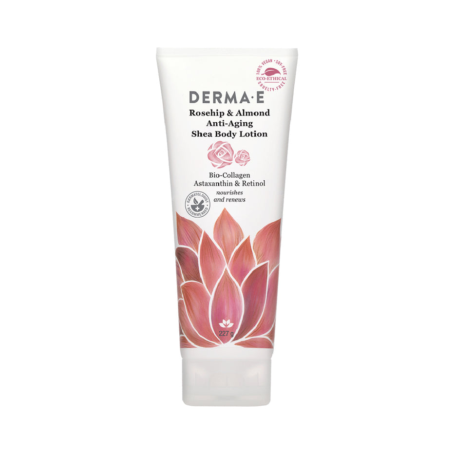 DERMA E | Rosehip & Almond Anti-Aging Shea Body Lotion