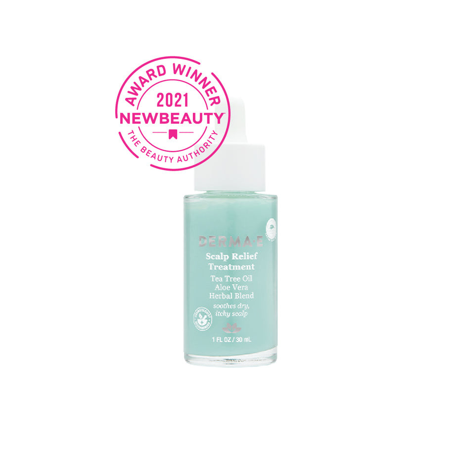 DERMA E Scalp Relief Treatment: Soothe & Hydrate for Optimal Scalp Health