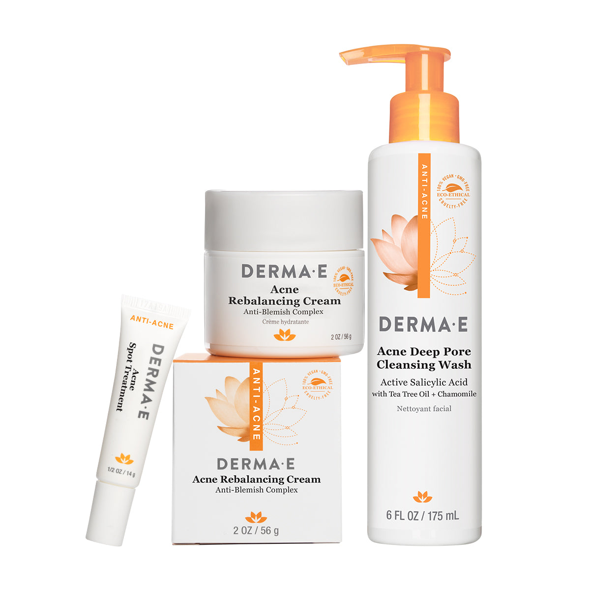 Anti-Acne Treatment System – DERMA E